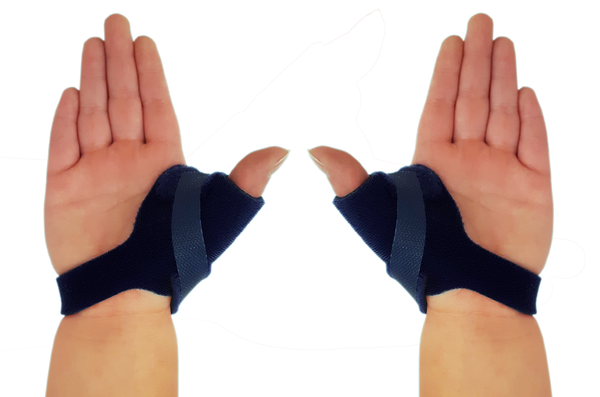 McKie Web-Stay Thumb Splint Pediatric Sizes (Navy Blue) - McKie Splints